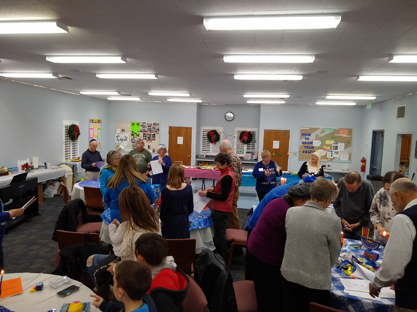 Hanukkah 2019 lighting the candles – Beit Chaverim Jewish Community of ...